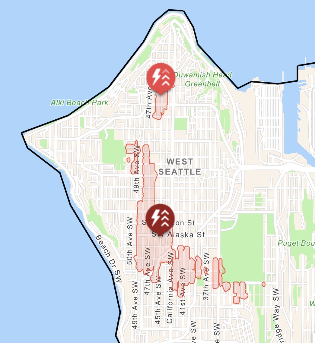 UPDATE: Power out for nearly 3000; Two different outages now resolved ...